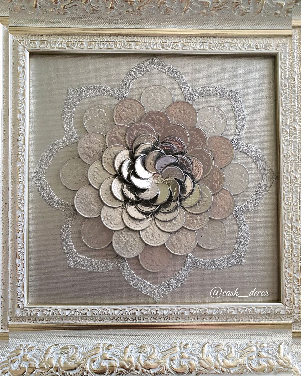 10 Beautiful Amazing Coin Craft Ideas • Shilpidea.Com