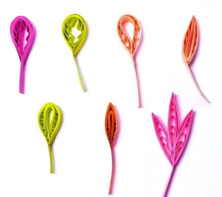 26 Quilling Leaves Designs Tutorial • Shilpidea.Com