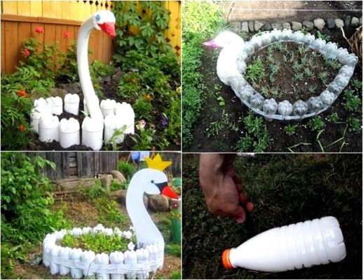 Cute Animals made with Plastic Bottles • Shilpidea.Com