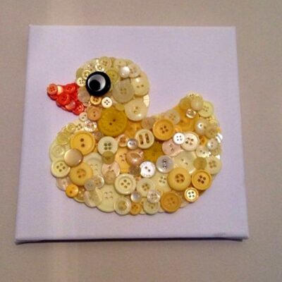 Cute Animals DIY Projects Made With Buttons • Shilpidea.Com