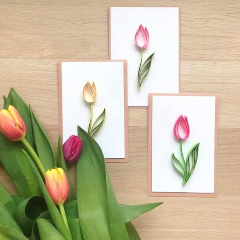 Beautiful Handmade Quilling Card Designs • Shilpidea.Com