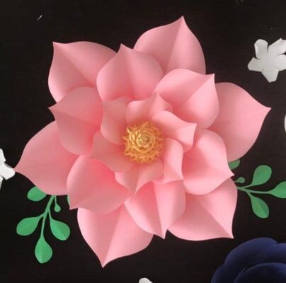 10 Beautiful Paper Flower Design Ideas for Decoration • Shilpidea.Com