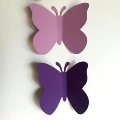 10 Beautiful Paper Butterfly Design Ideas • Shilpidea.Com