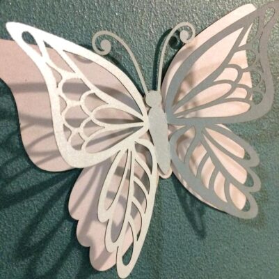 10 Beautiful Paper Butterfly Design Ideas • Shilpidea.Com