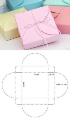 16 Cute and Beautiful Paper Box Ideas for Gifts • Shilpidea.Com