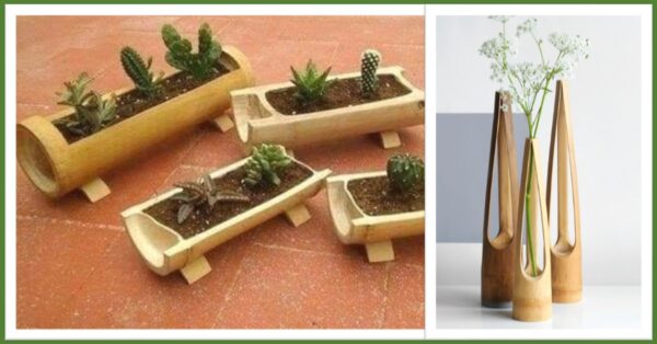 10 Unique Bamboo Pot Ideas for Home Decor • Shilpidea.Com
