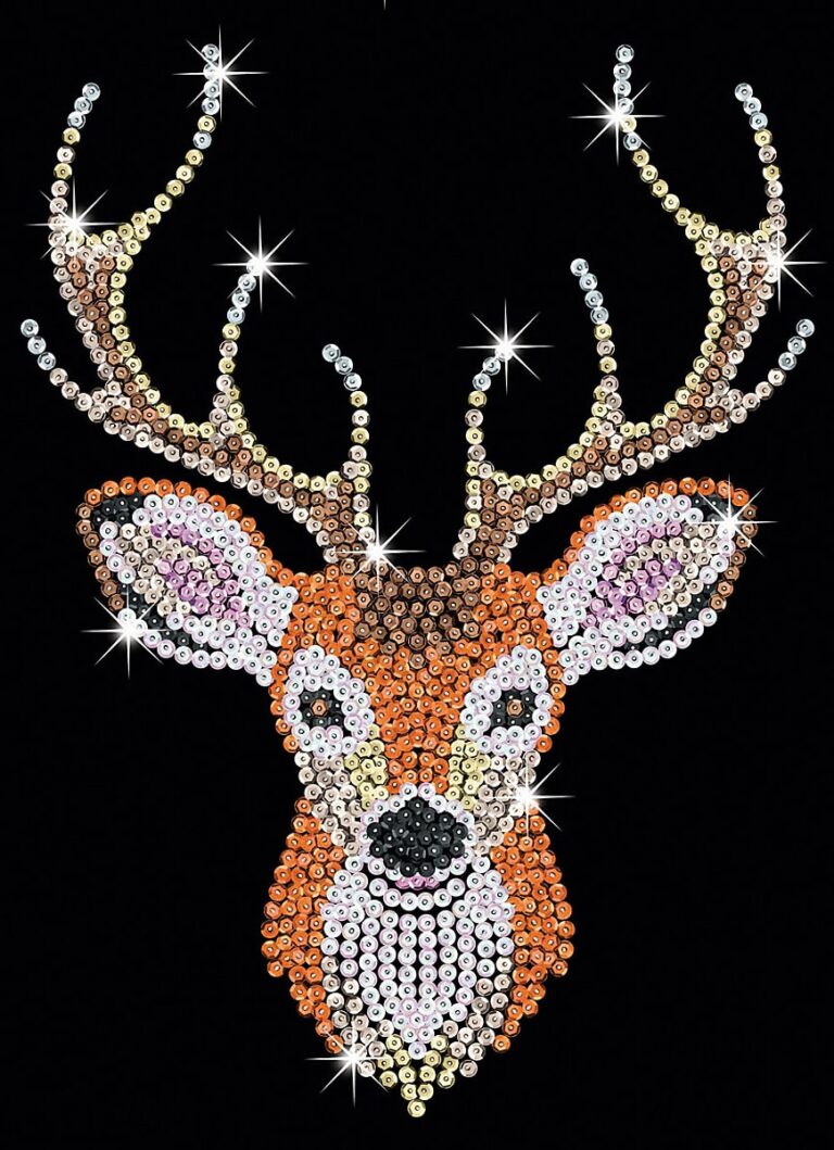 14 Beautiful and Unique Design Sequin Art • Shilpidea.Com