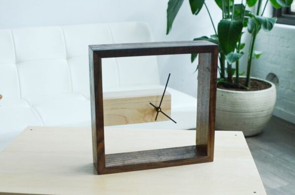 30 Unique and Creative Wooden Clock Design Ideas • Shilpidea.Com