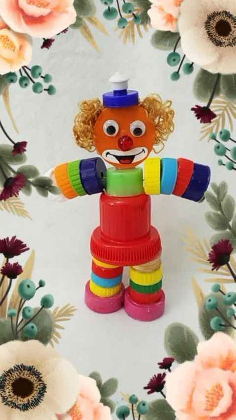 15 Toys Craft Ideas with Recycled Capes for Kids • Shilpidea.Com