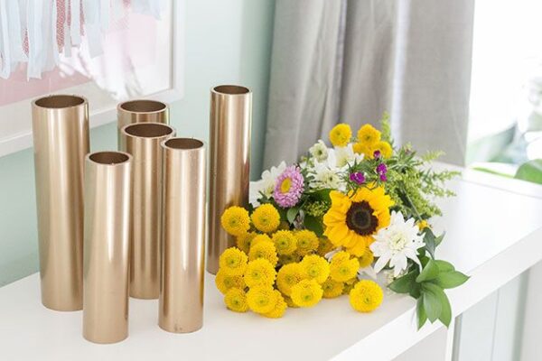 10 Creative Vases Ideas with PVC Pipes • Shilpidea.Com
